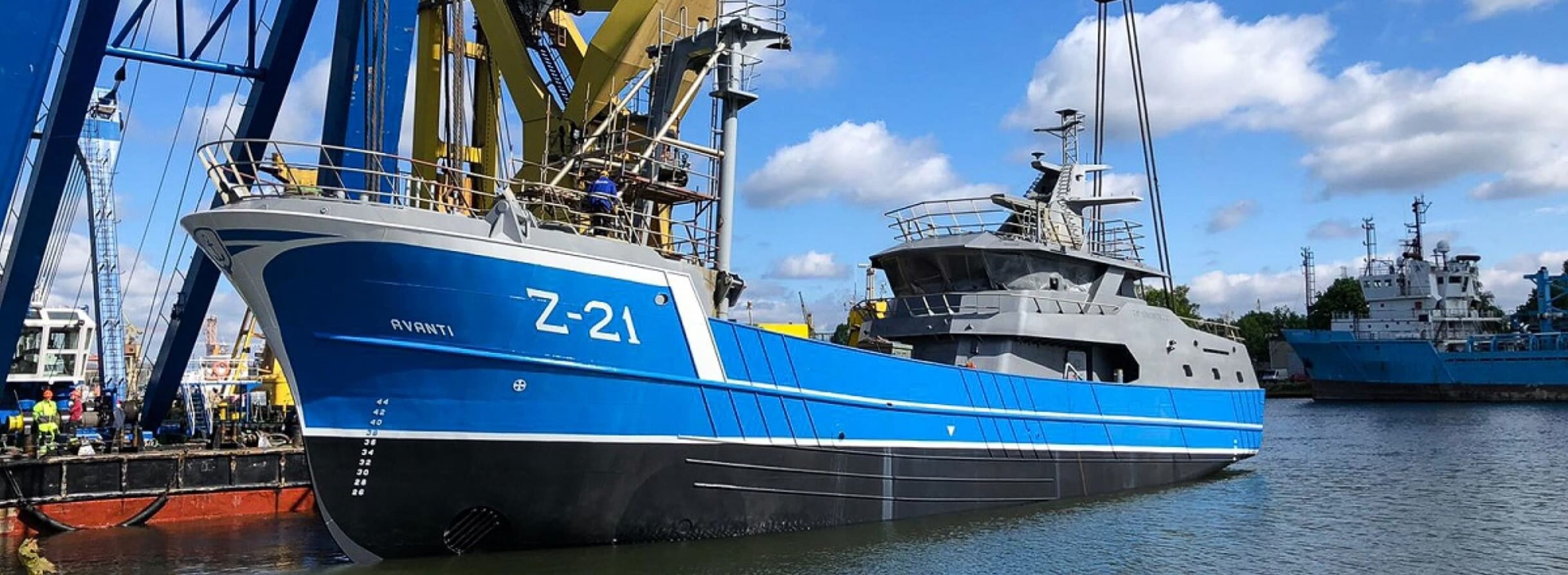 Rederij Devan’s new beam trawler is producing in DMSS - Damen Rederij Devan’s new beam trawler is producing in DMSS - Damen