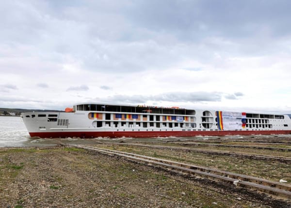 Concordia Damen completes the build of the hull of A-ROSA fleet latest ...