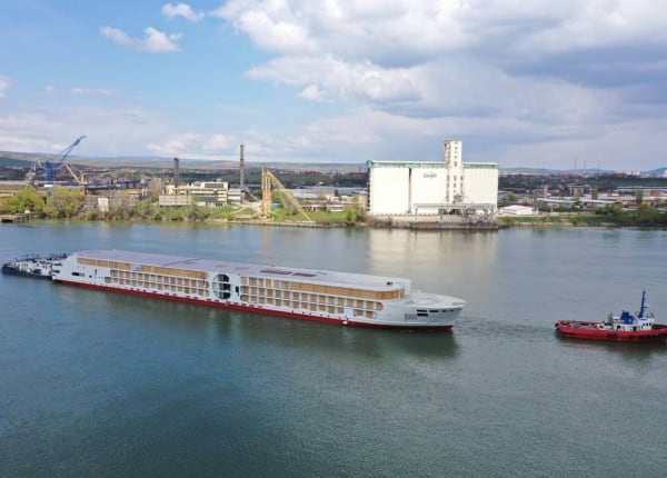 Concordia Damen completes the build of the hull of A-ROSA fleet latest ...